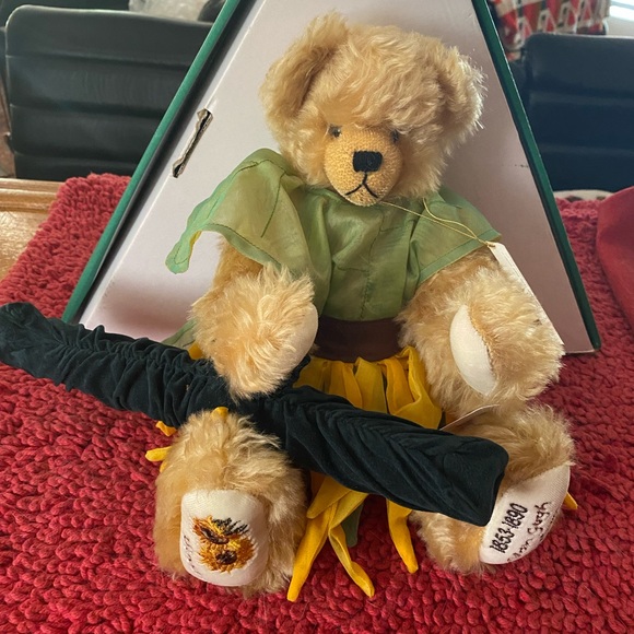 Other | Vintage Mohair Vincent Von Gogh Teddy Bear Doll Herman ...